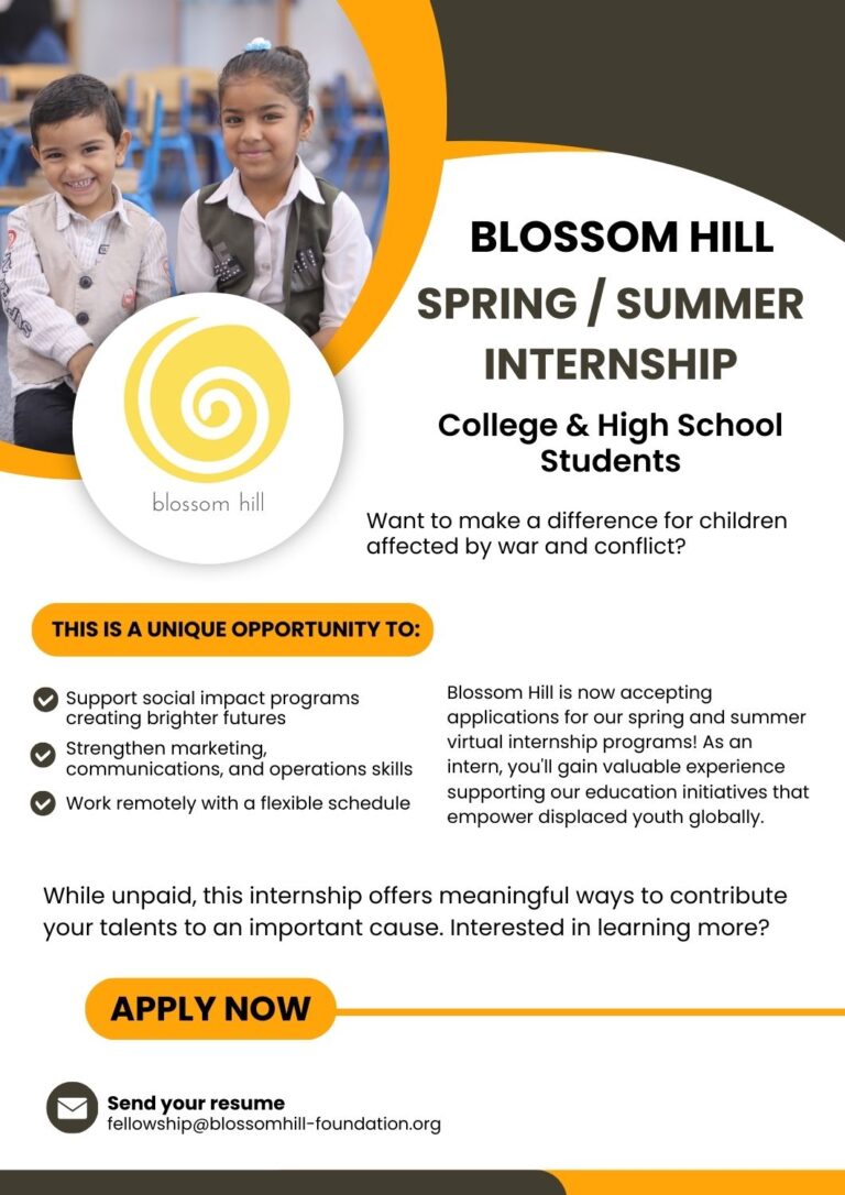 BH SPRING / SUMMER INTERNSHIP - Blossom Hill